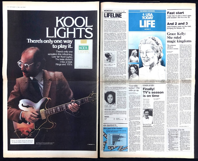 Past Print: USA TODAY / September 15, 1982 / First issue