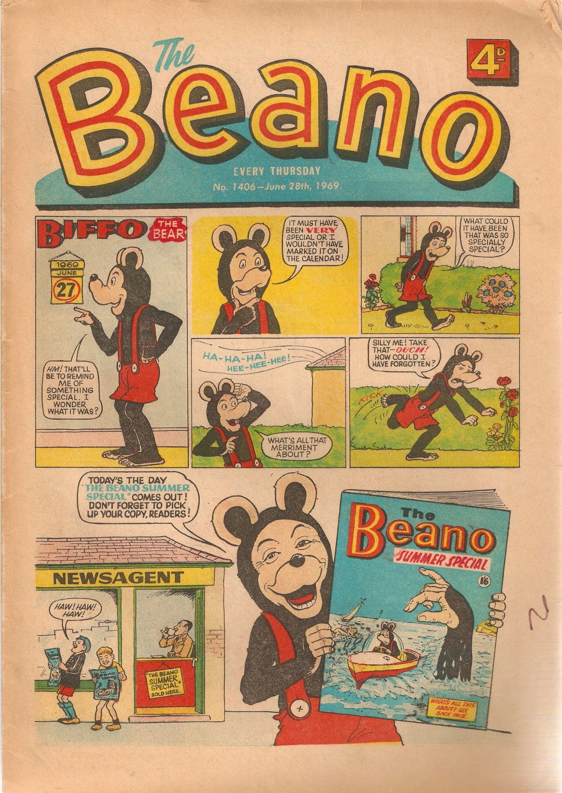 Wacky Comics Summer Special Advertisements