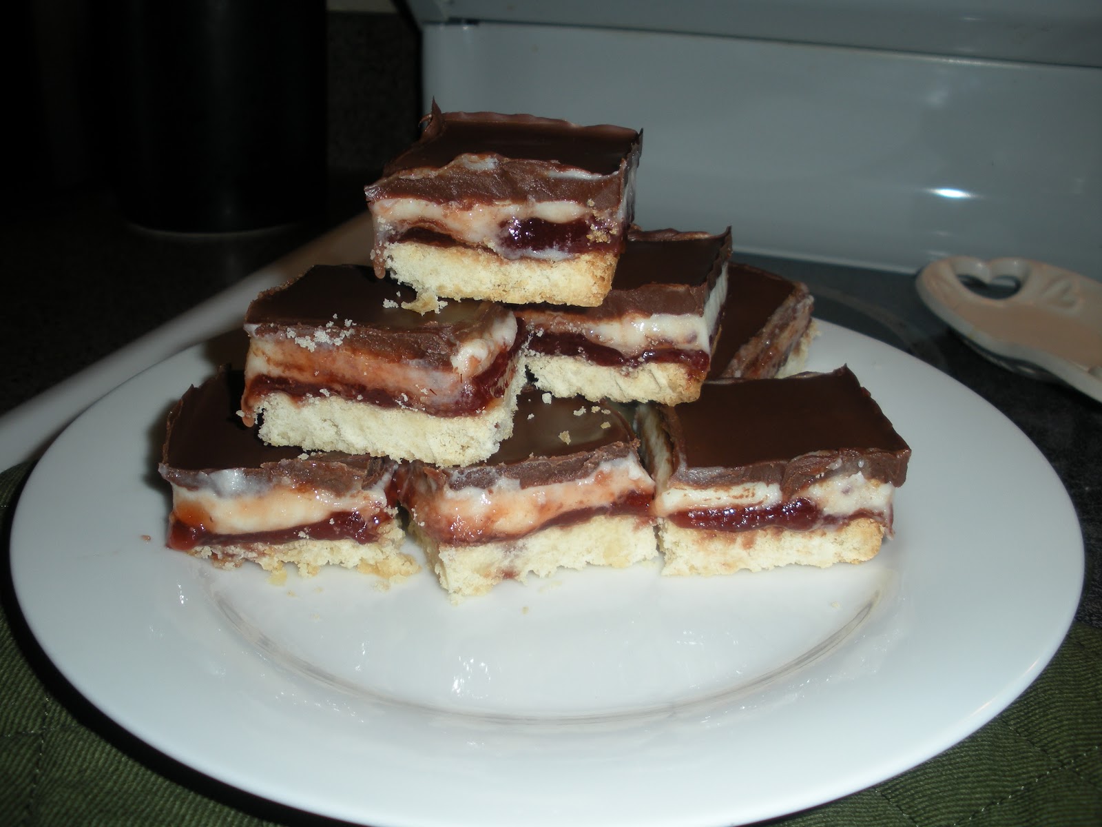 Kendra's Kitchen Creations: Chocolate Raspberry Bars
