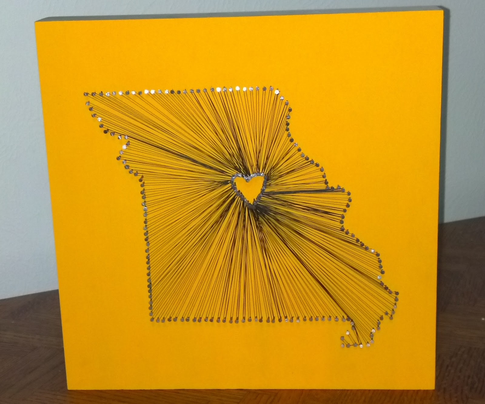 From Mizzou to Missoula: Pinspired: State String Art