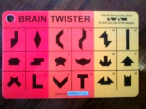 Fashion is My Asset: BRAIN TWISTER