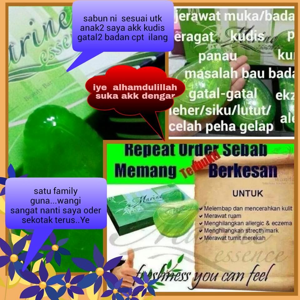 BEAUTY & HEALTH: SABUN GARAM BULUH MARINE ESSENCE