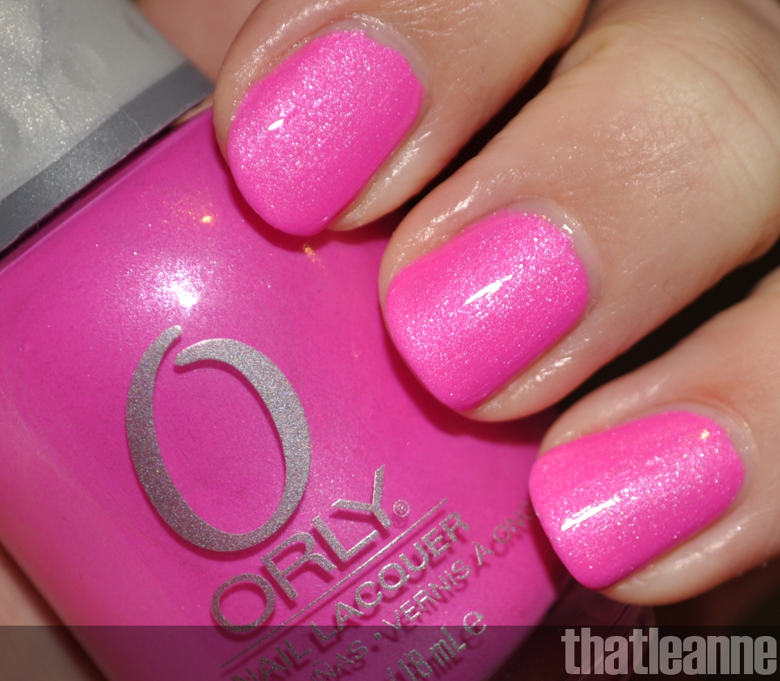 thatleanne: Orly Happy Go Lucky swatches and Vacation Update!