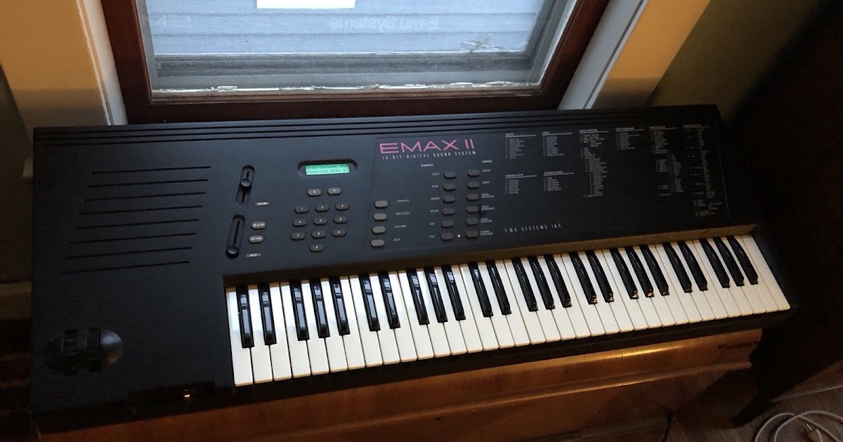 MATRIXSYNTH: Emu Systems Emax II Keyboard Sampler