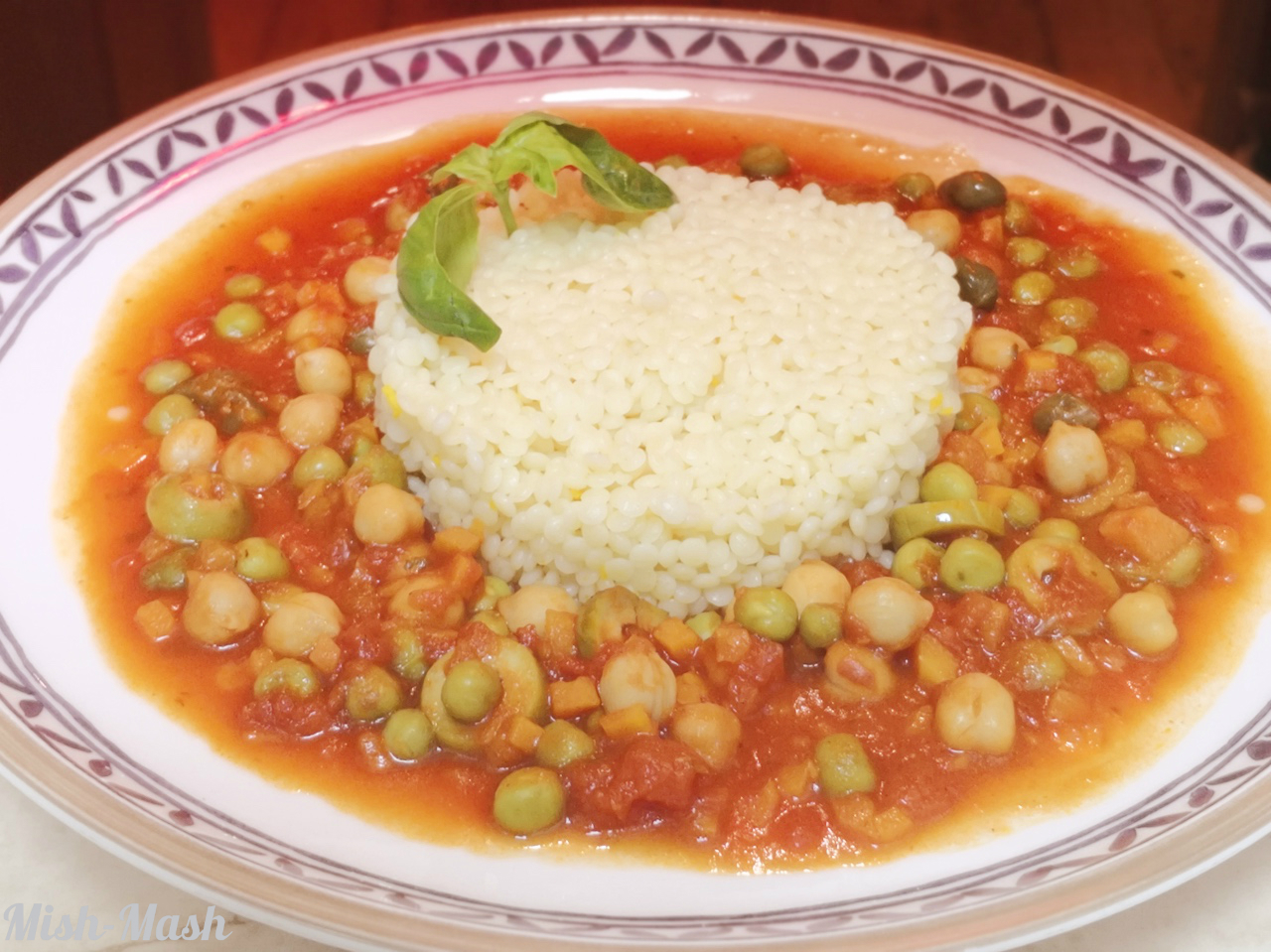 Веган путанеска с кус-кус - Mish-Mash