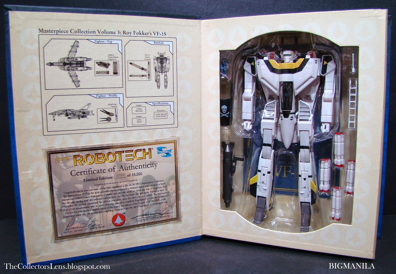 TT) ROBOTECH MASTERPIECE COLLECTION VOLUME 3: ROY FOKKER's VF-1S