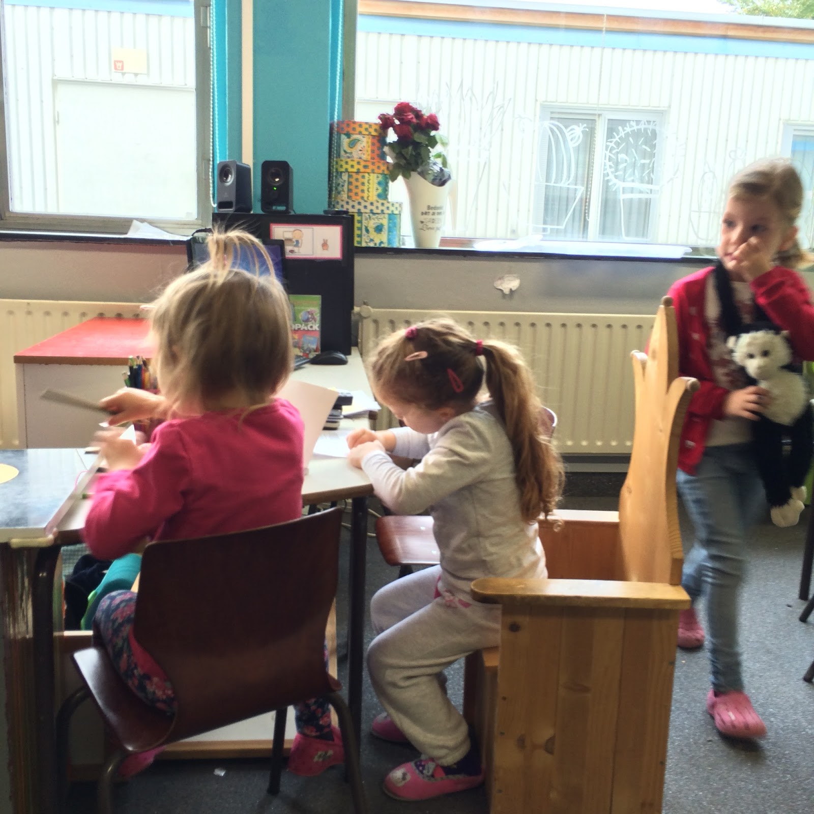 On the MOVE - klas Ann: Een rustige dag met heel wat werkjes