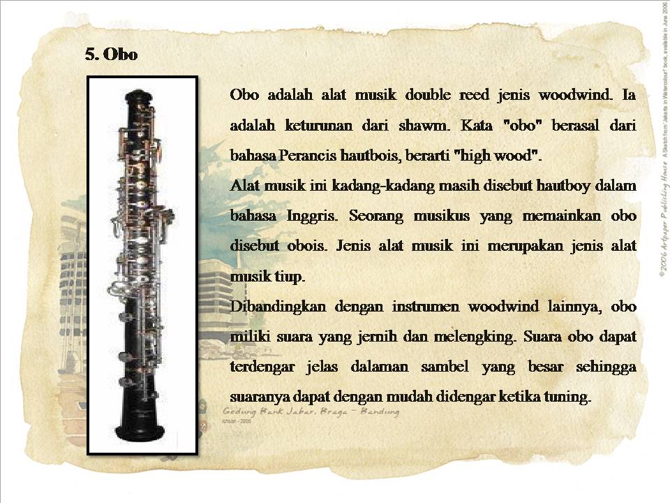 Sekripsi Ku: CONTOH ALAT MUSIK MODERN DAN PENGERTIANNYA