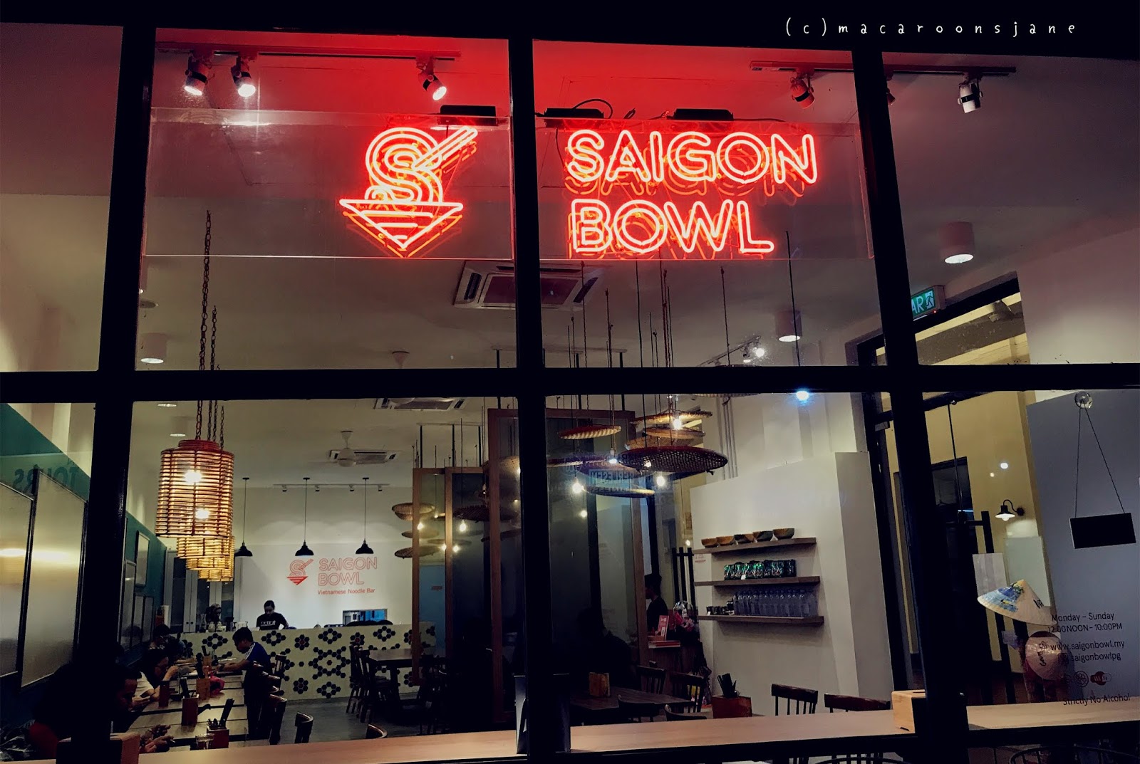 檳城 | 快速的越南餐之 Saigon Bowl, Penang - 我的脚步日志