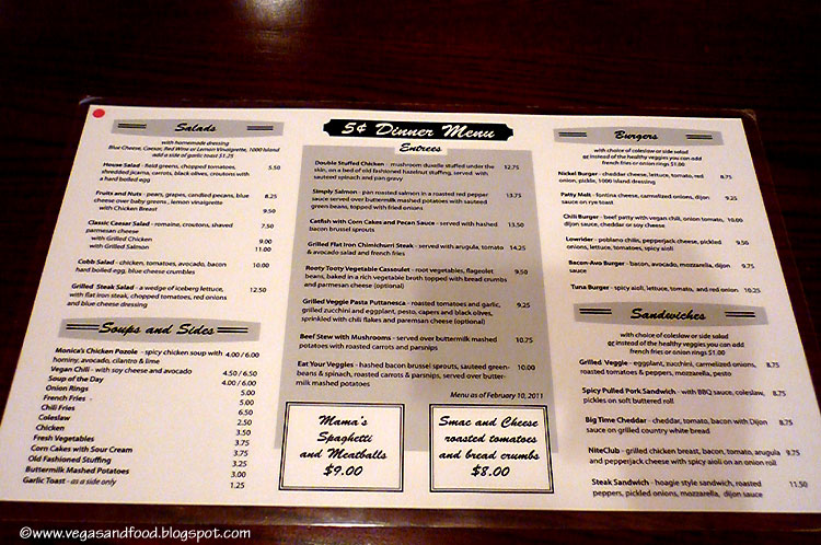 Nickel Diner - Downtown, L.A. - Vegas and Food