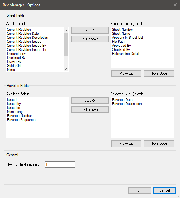 Revit Add-Ons: Rev Manager