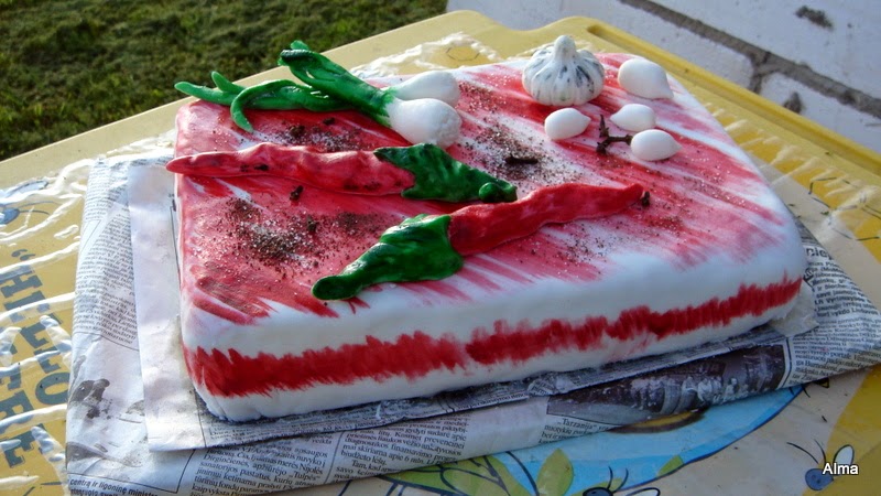 Šilčiausi linkėjimai: Vyrui-vyriskas tortas :)