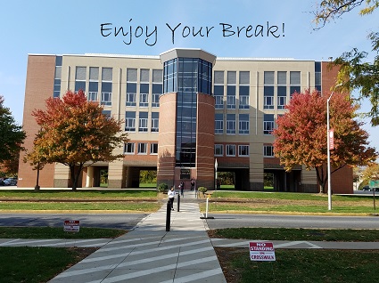 The Yocum Library Blog: Spring Break March 13-19; Yocum Library Open