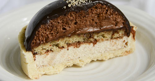 Chocolate & Hazelnut Mousse Entremets