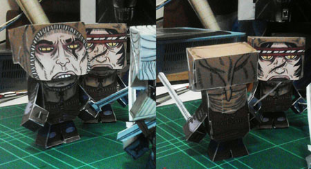 Papercraft - The Witcher 2 - Auckes - Papercraft4u | Free Papercrafts ...