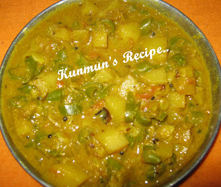 Kunmun's Delicious Kitchen: JANHI ALOO POSTO [RIDGE GOURD WITH POPPY ...