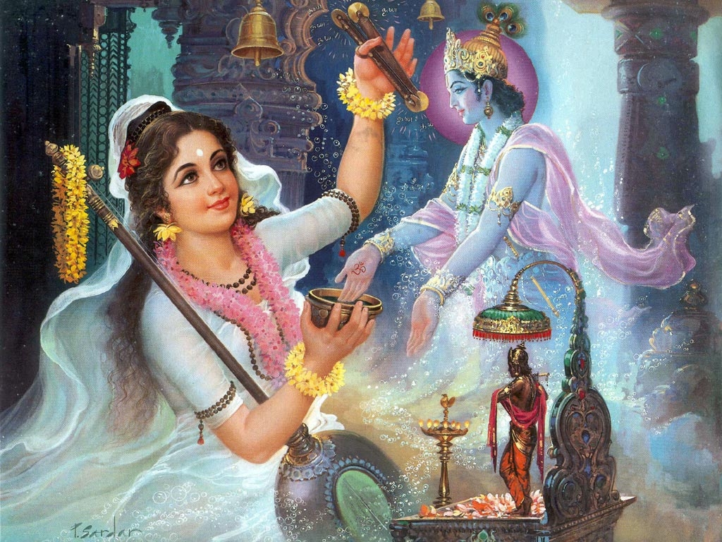 Radha-Krishna leela bhajan: (Hindi)Bhakti of Meera Ji - A small story ...