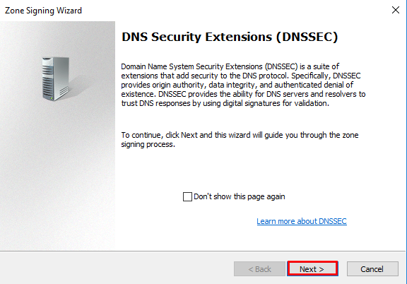 Konfigurasi DNS | DNSSEC | Pada Windows Server 2016