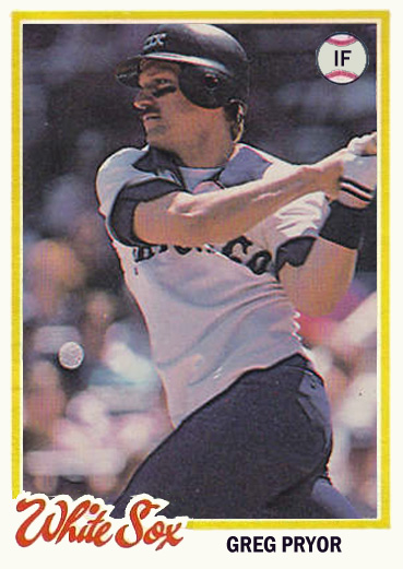 1978 Baseball Card Update: Pale Hose