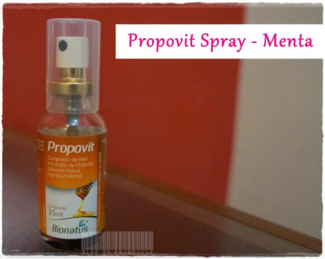 Resenha: Propovit Spray - Bionatus - Blog da Priscilla