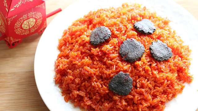 Boriville: Xoi Gac (Baby Jackfruit Sticky Rice) Recipe