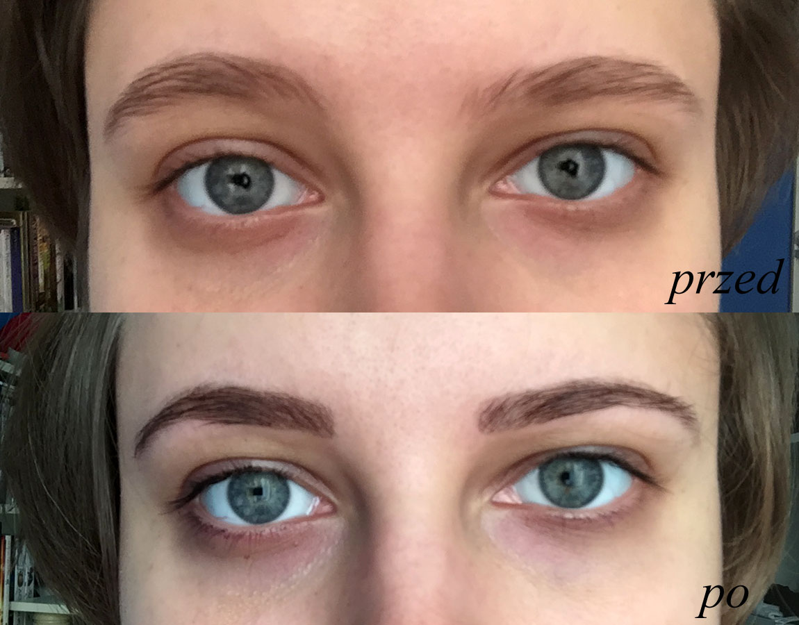 IzabelaBlog: 4. Henna na brwi i rzęsy - warto? Efekt przed i po.