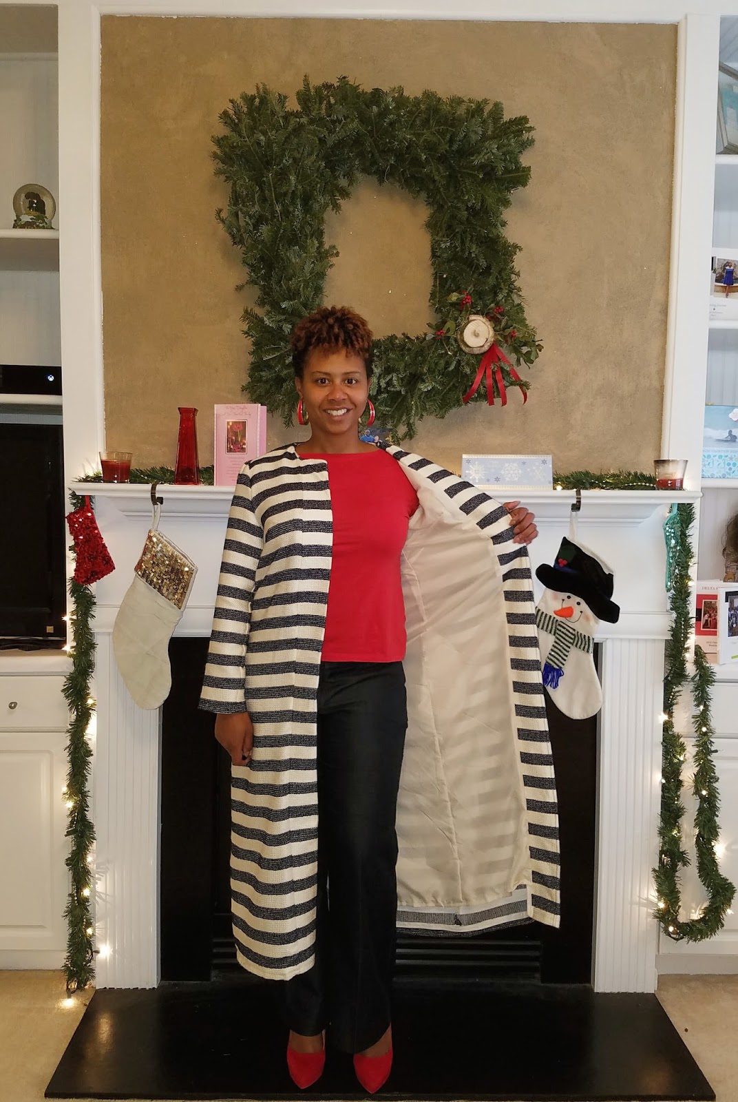 Made by a Fabricista: Striped Duster
