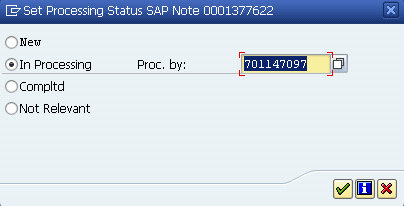 SAP Basis: SAP Note assistant - Using transaction SNOTE to apply OSS notes