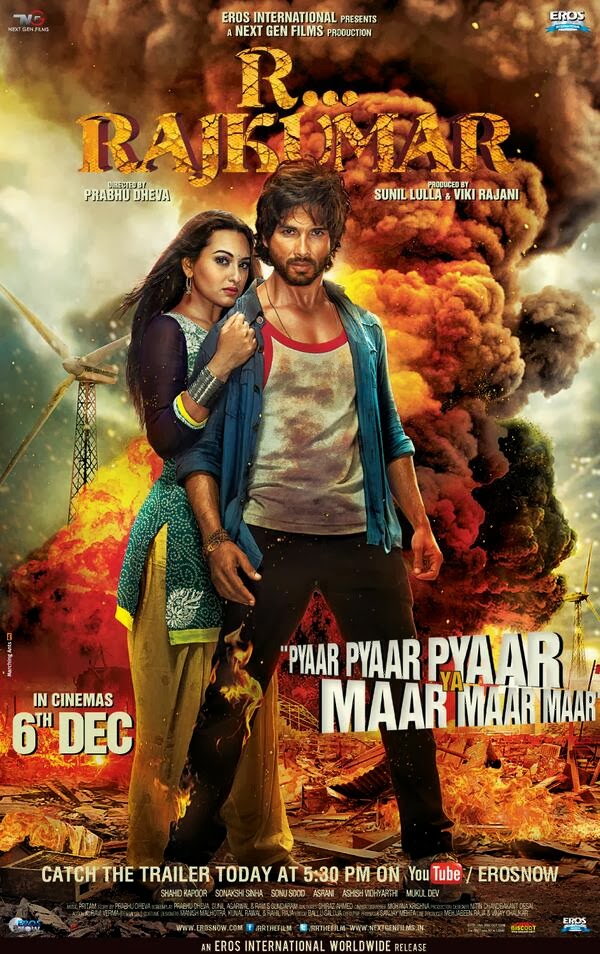 Movies Blog: Prabhu Deva & Sonakshi Sinha promote R...Rajkumar | R ...