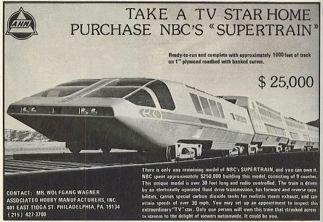 Let's Get Out Of Here!: All Aboard the Supertrain!