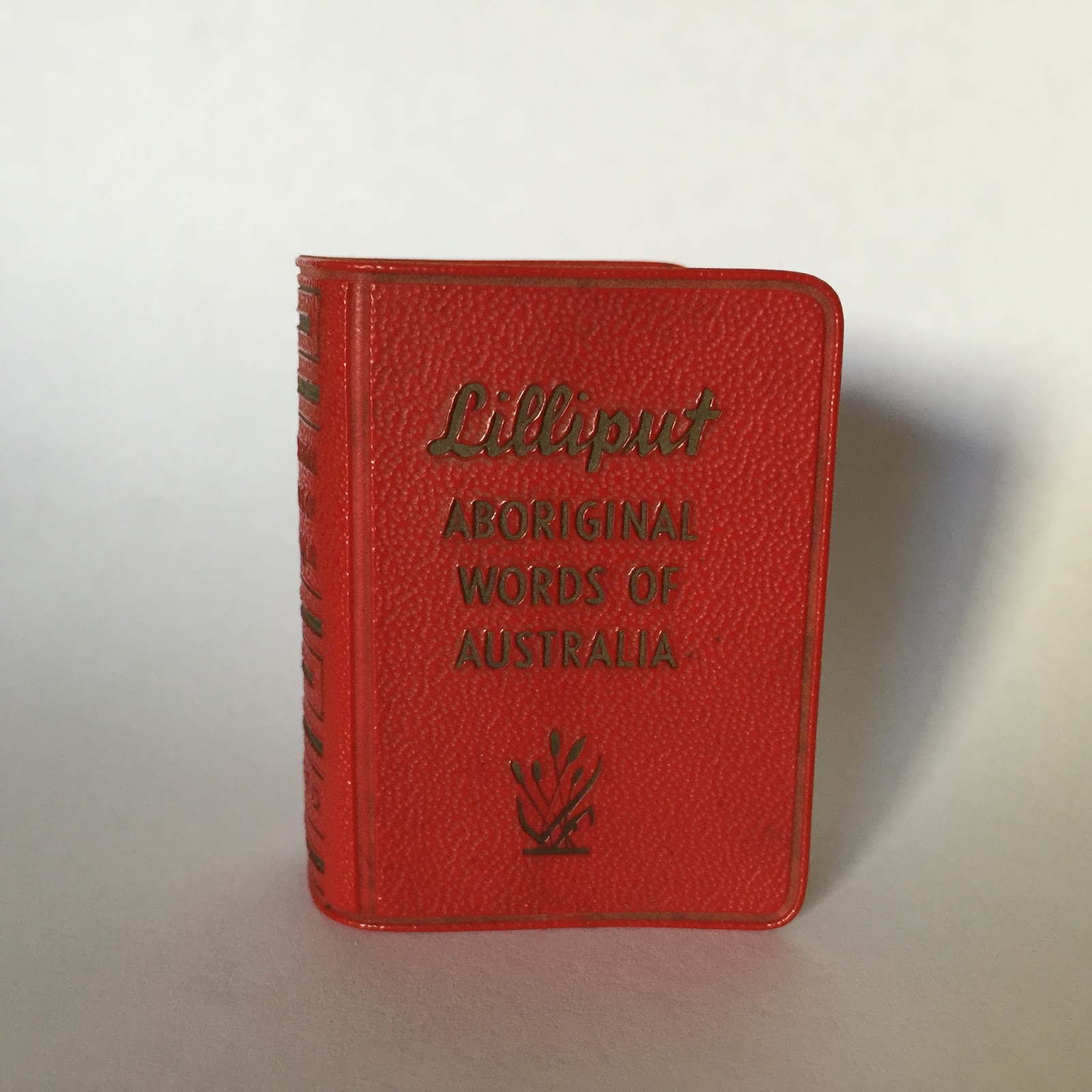 Books Anonymous: Tiny Books #5 - Lilliput Aboriginal Words of Australia