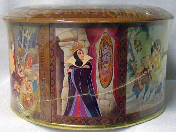Filmic Light - Snow White Archive: Snow White Round Tin Made in England
