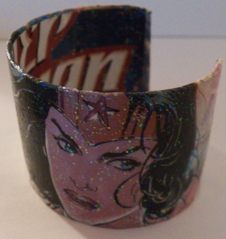 Don't Eat the Paste: Mod Podge Comic Book Bracelets