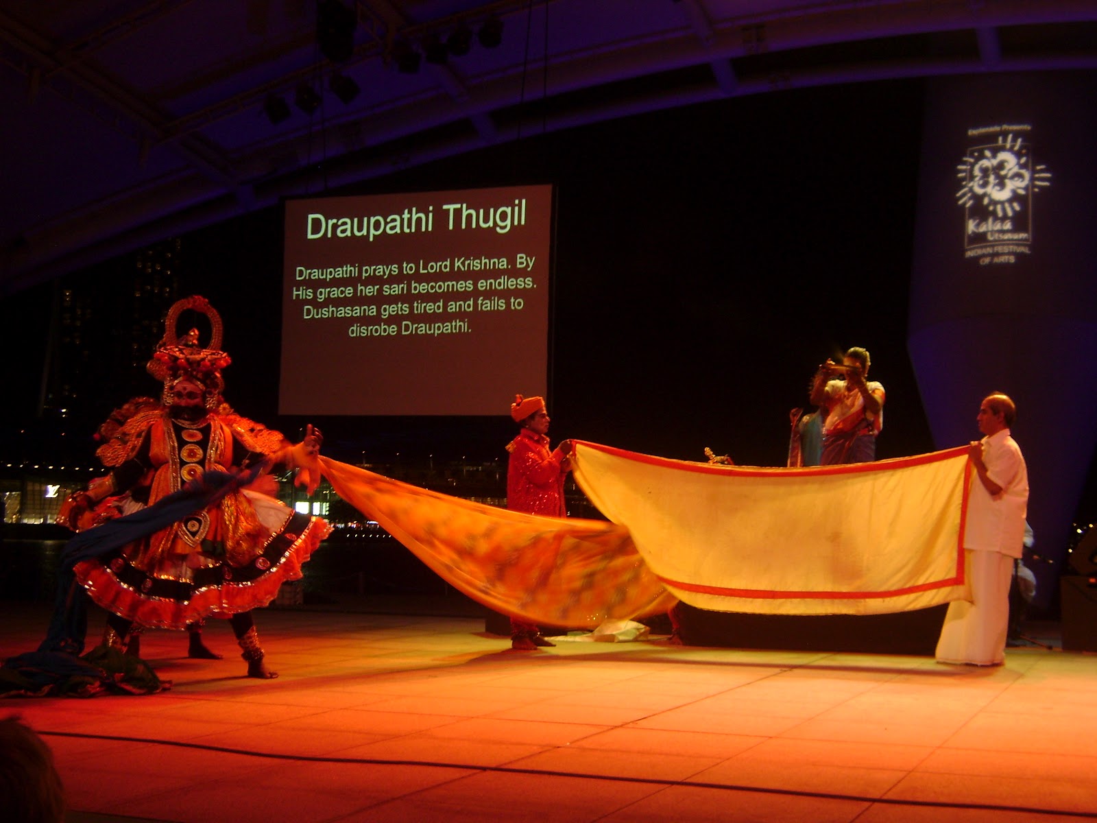 Theru Koothu: Droupathi thugil Therukoothu at Singapore