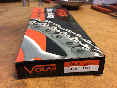 Product Review - Volar Heavy Duty Drive Chain for the CT90
