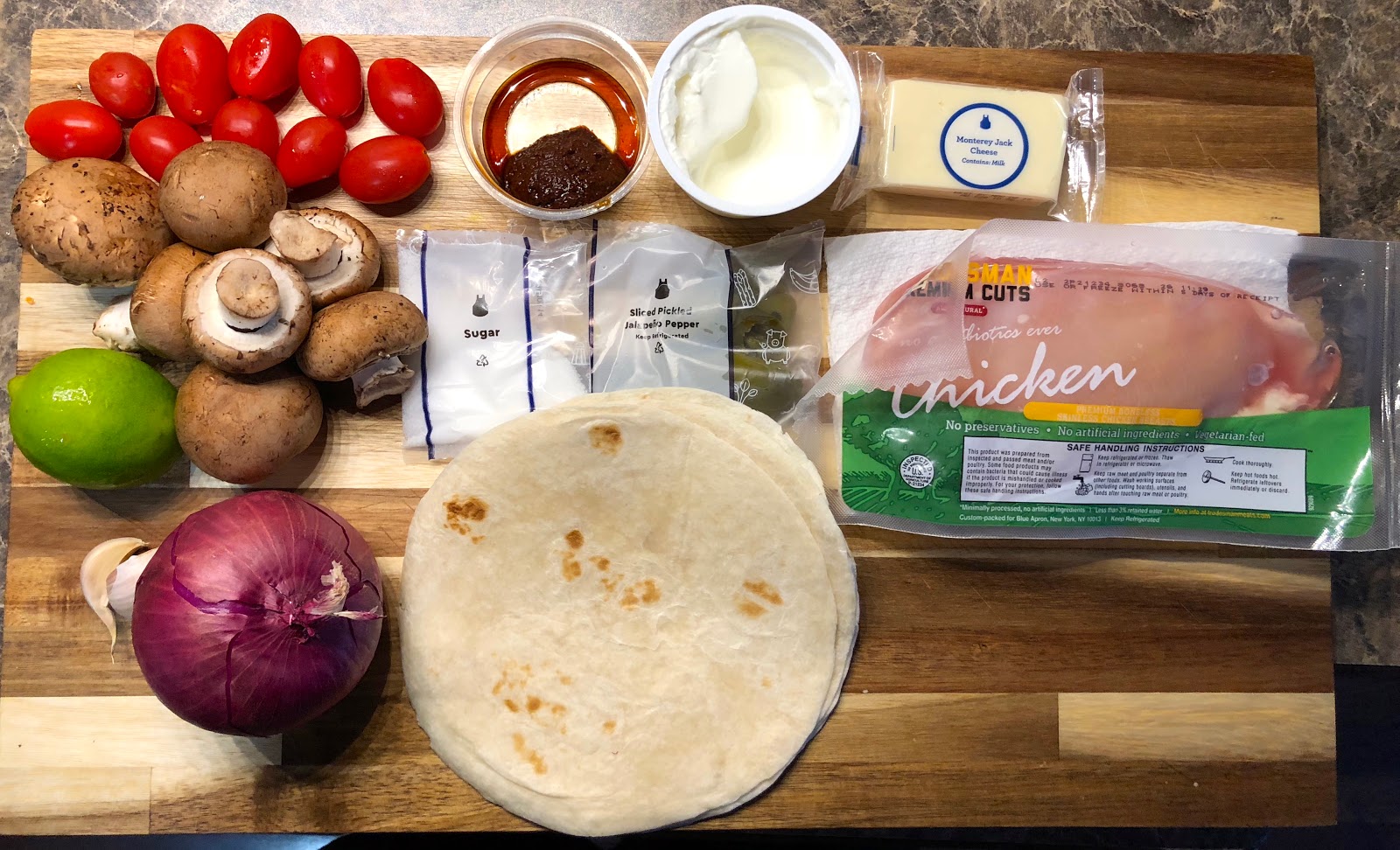 28th Blue Apron Subscription Box Review - Blue Skies for Me Please
