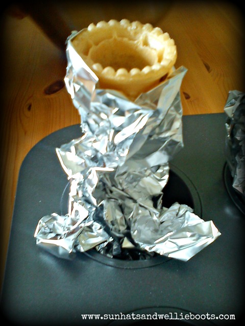 Sun Hats & Wellie Boots: Olympic Torch Cone Cakes