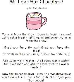 Winter Hot Cocoa Poem