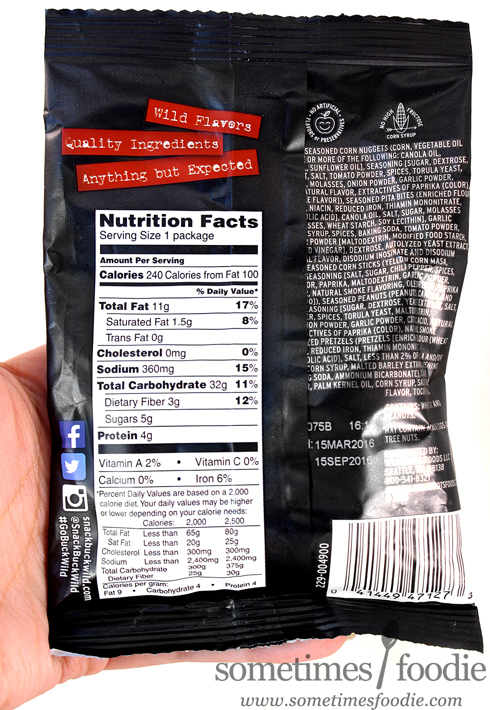 Sometimes Foodie: Buck Wild Honey BBQ Snack Mix - Gift but Available at ...