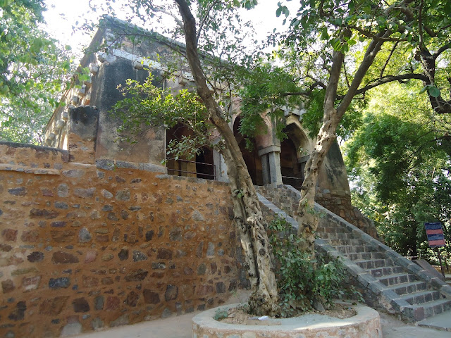 Delhi Heritage: Kushak Mahal at Teen Murti House.