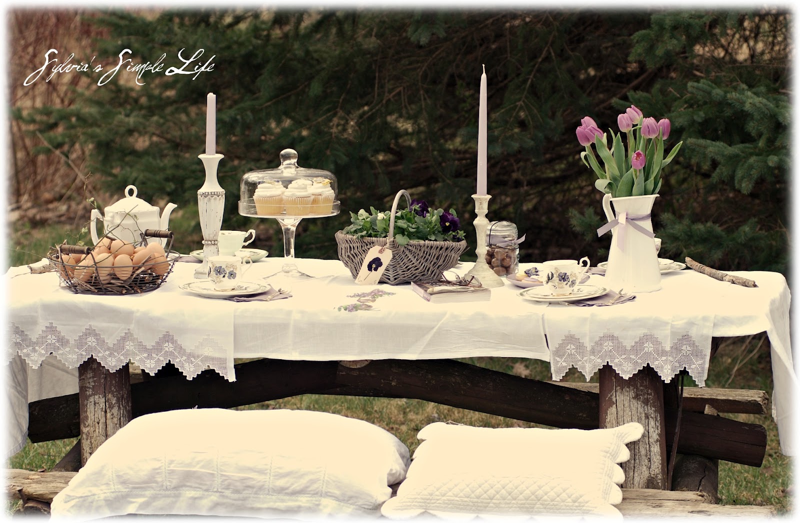 Spring Afternoon Tea | Sylvia's Simple Life