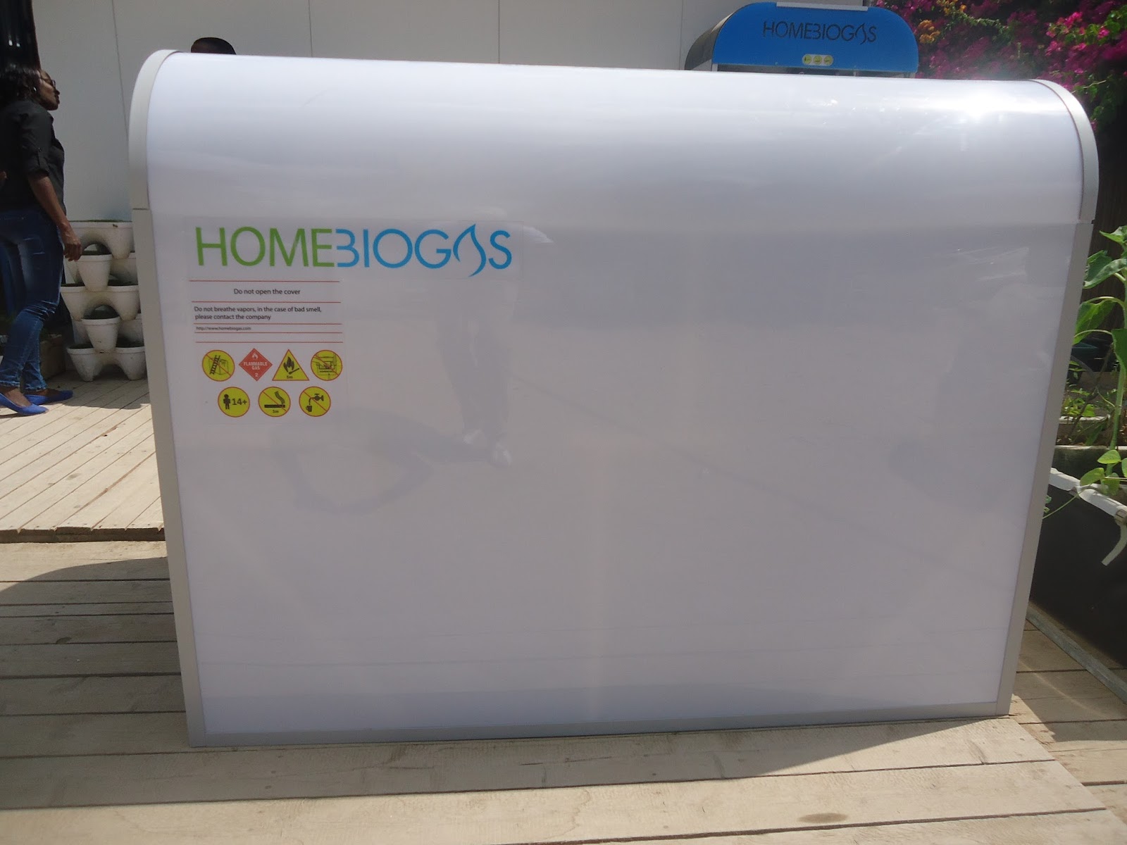 Farmvest Kenya : In Pictures...HOMEBIOGAS TG1 the “off-grid” Do It ...