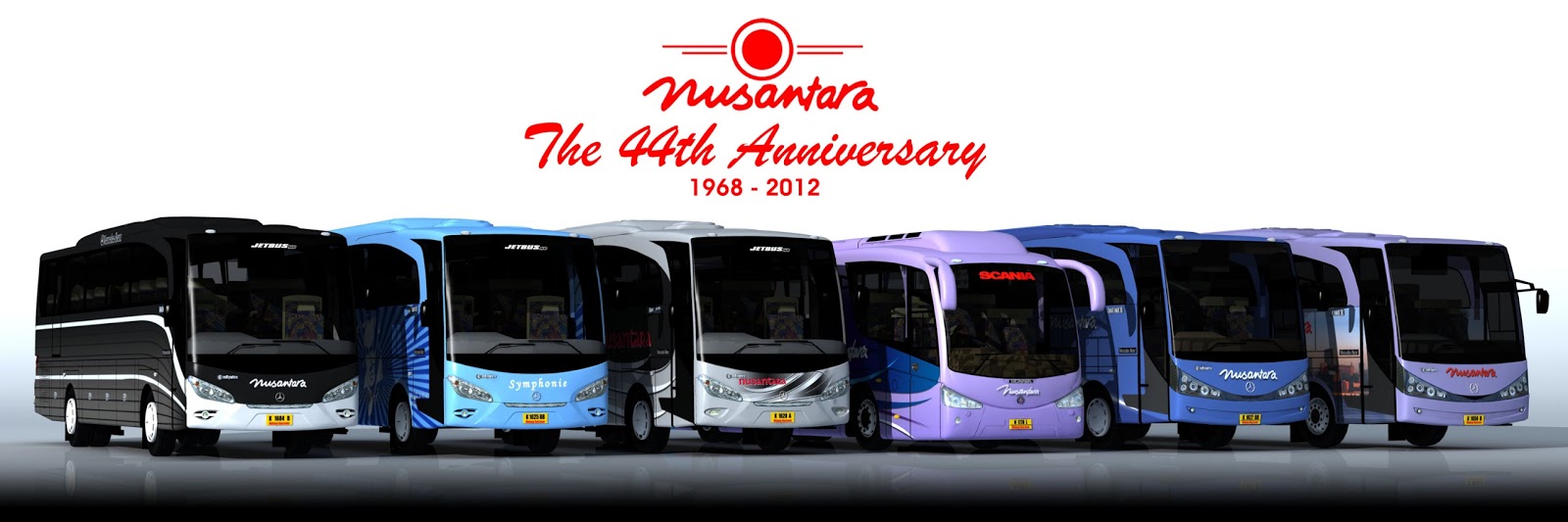 Th3 middle Java Bus: PO. Nusantara