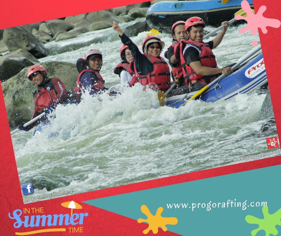 Arung Jeram Elo Progo Rafting Magelang - Arung Jeram Pemula