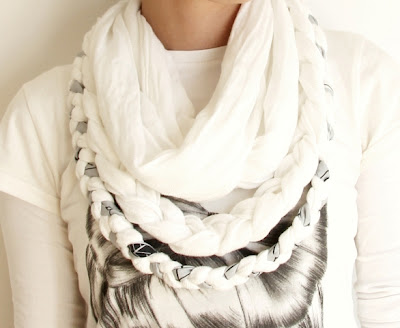 made.by.me*: Braided Layered scarf – DIY project