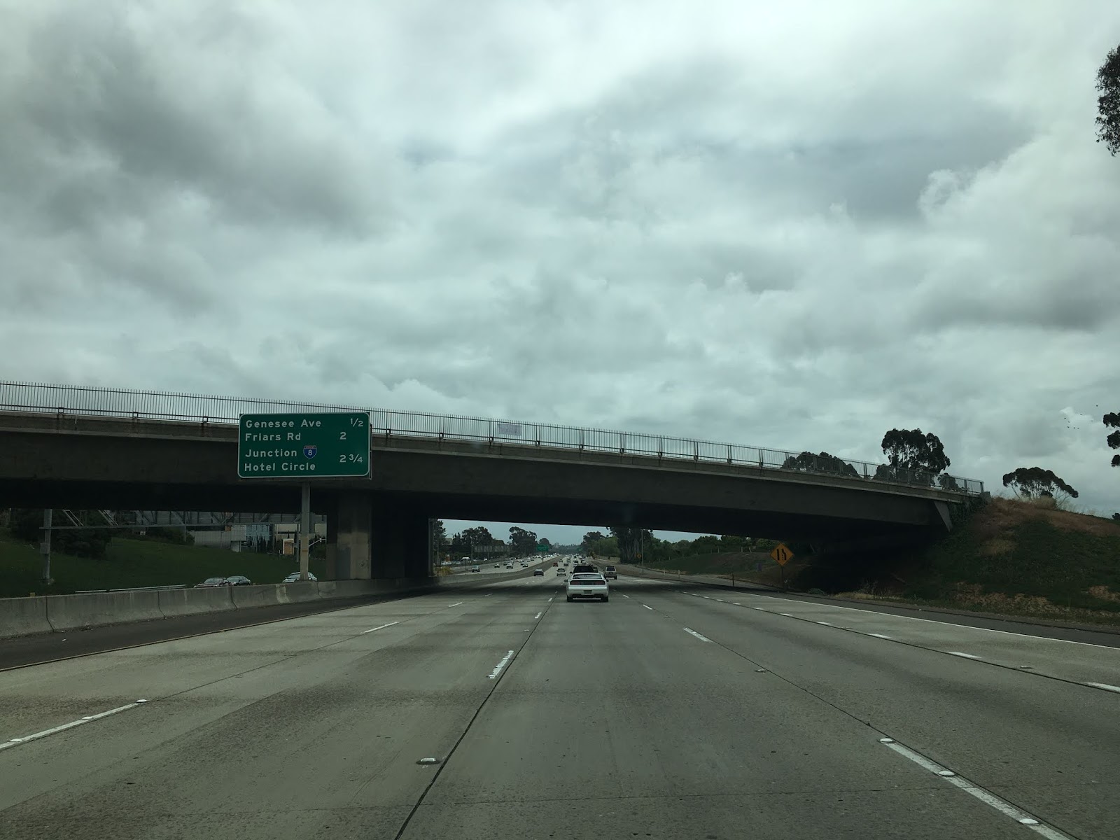 California State Route 163; Old US Route 80/395 on the Cabrillo Freeway