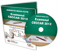 Model examen CECCAR | Blog de contabilitate – C&D Executive Consulting