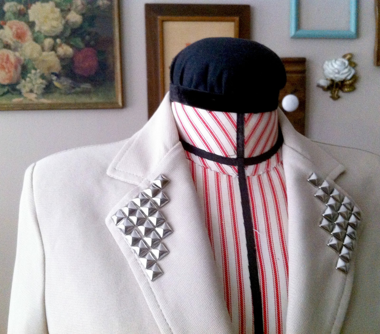 lauren kemp: DIY: studded jacket (plus etsy post)