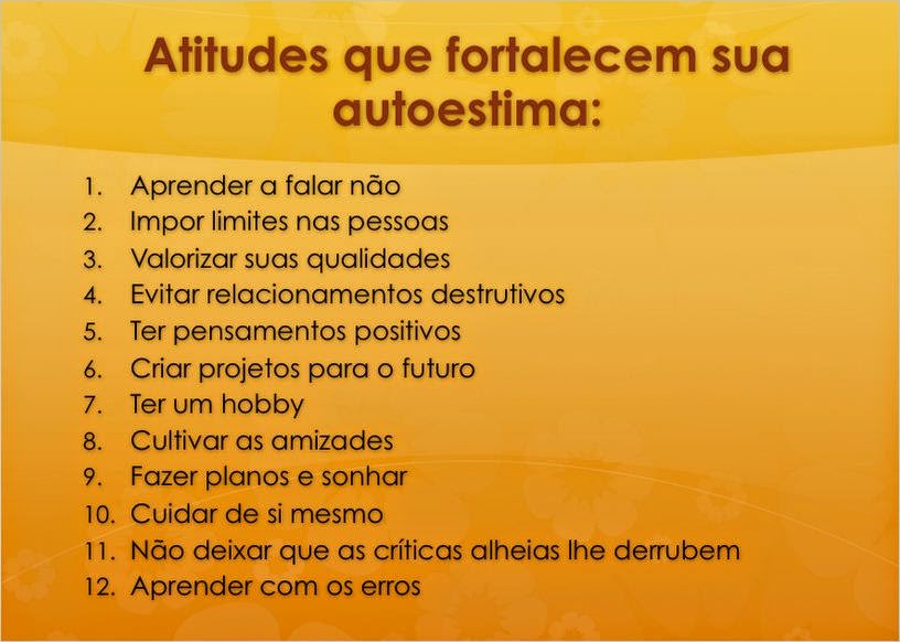 Frases Para Melhorar A Auto Estima