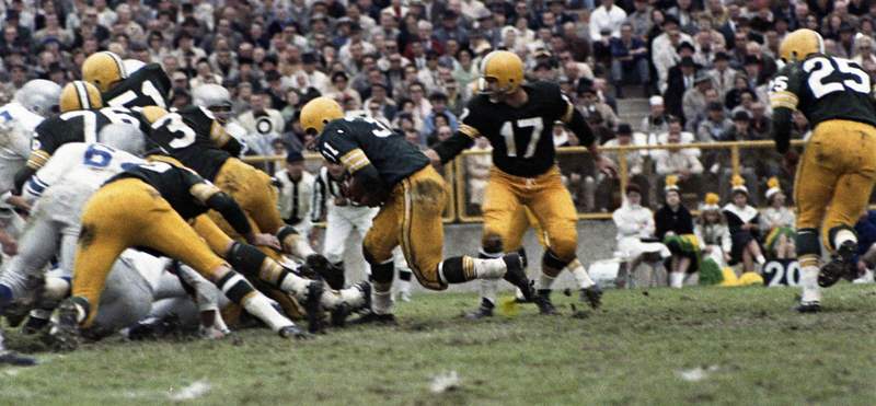 The Wearing Of the Green (and Gold): Lions at Packers, 1960